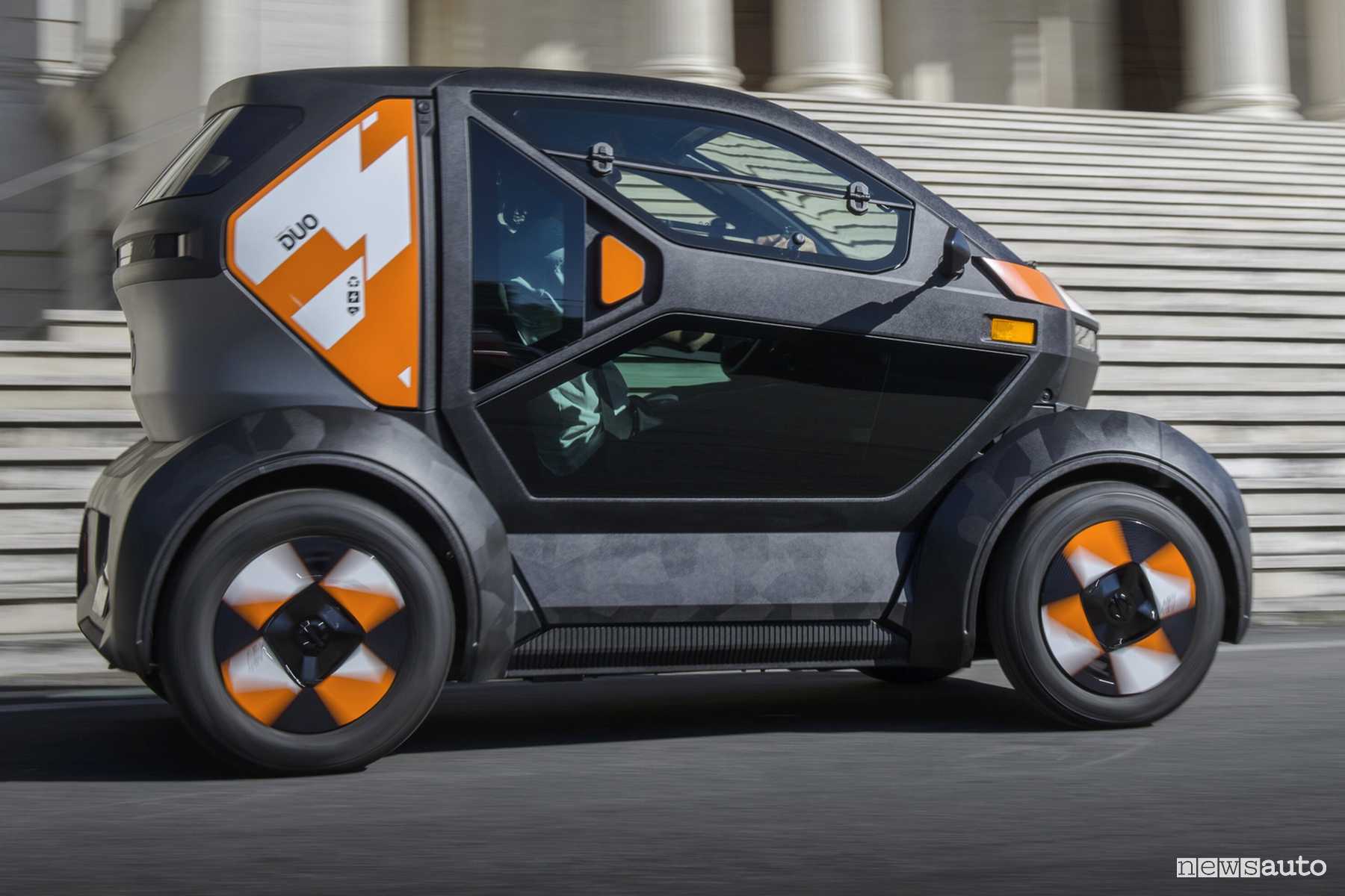 Mobilize Duo, caratteristiche e prezzo della microcar elettrica erede ...